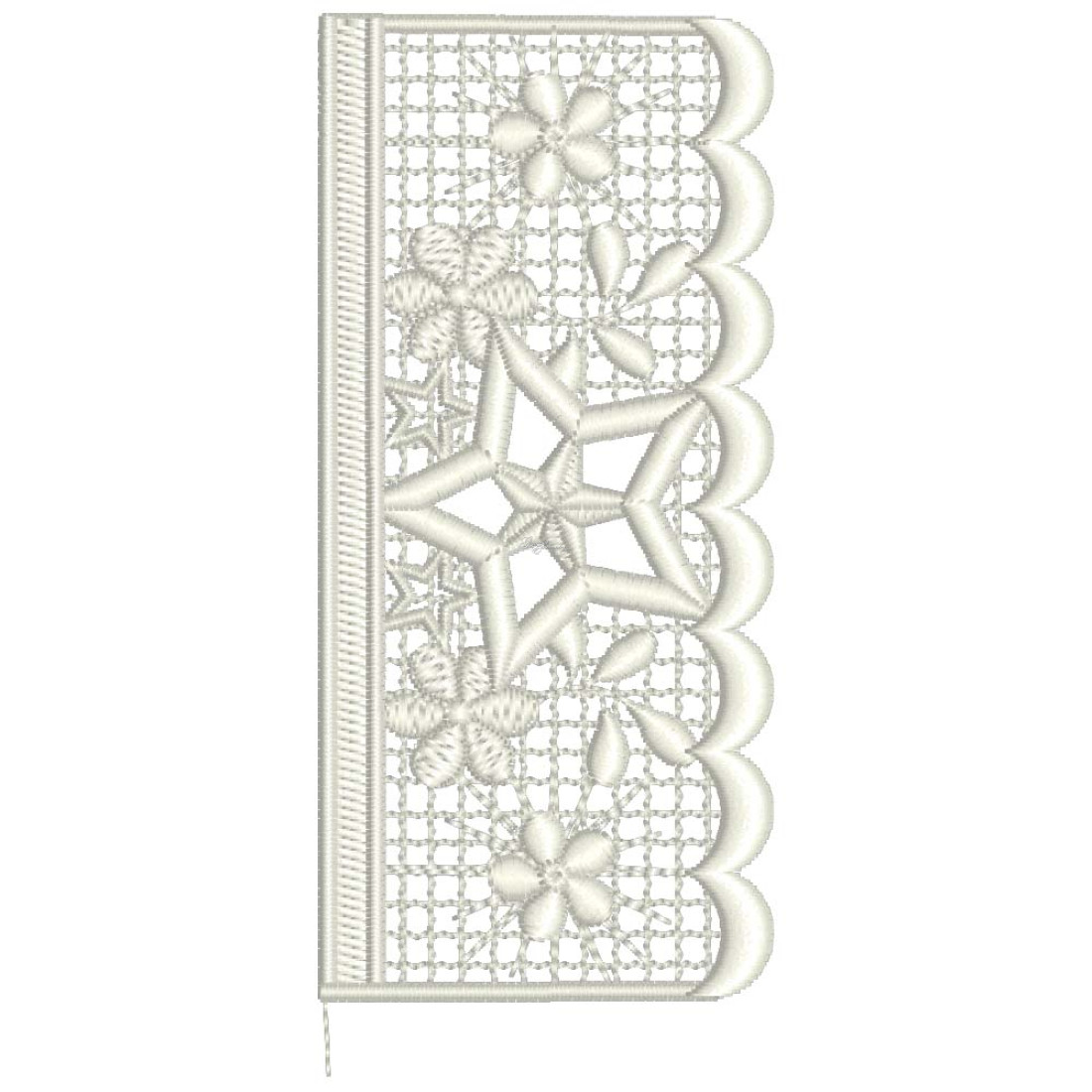 Tutorial 12 A Wallhanging with Free Standing lace